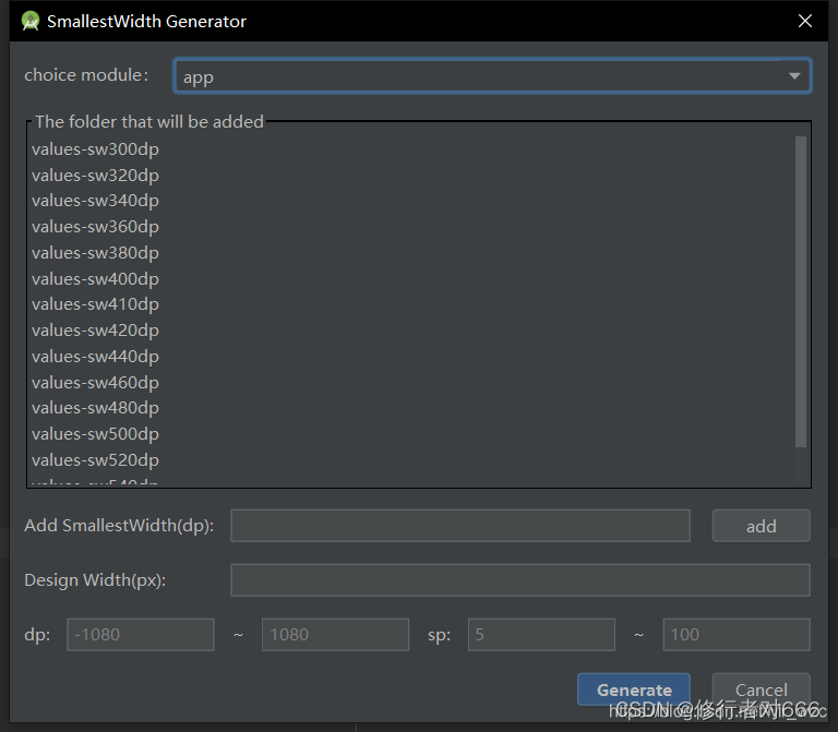 一键生成values-sw＜N＞dp文件夹插件_android values-sw生成工具-CSDN博客