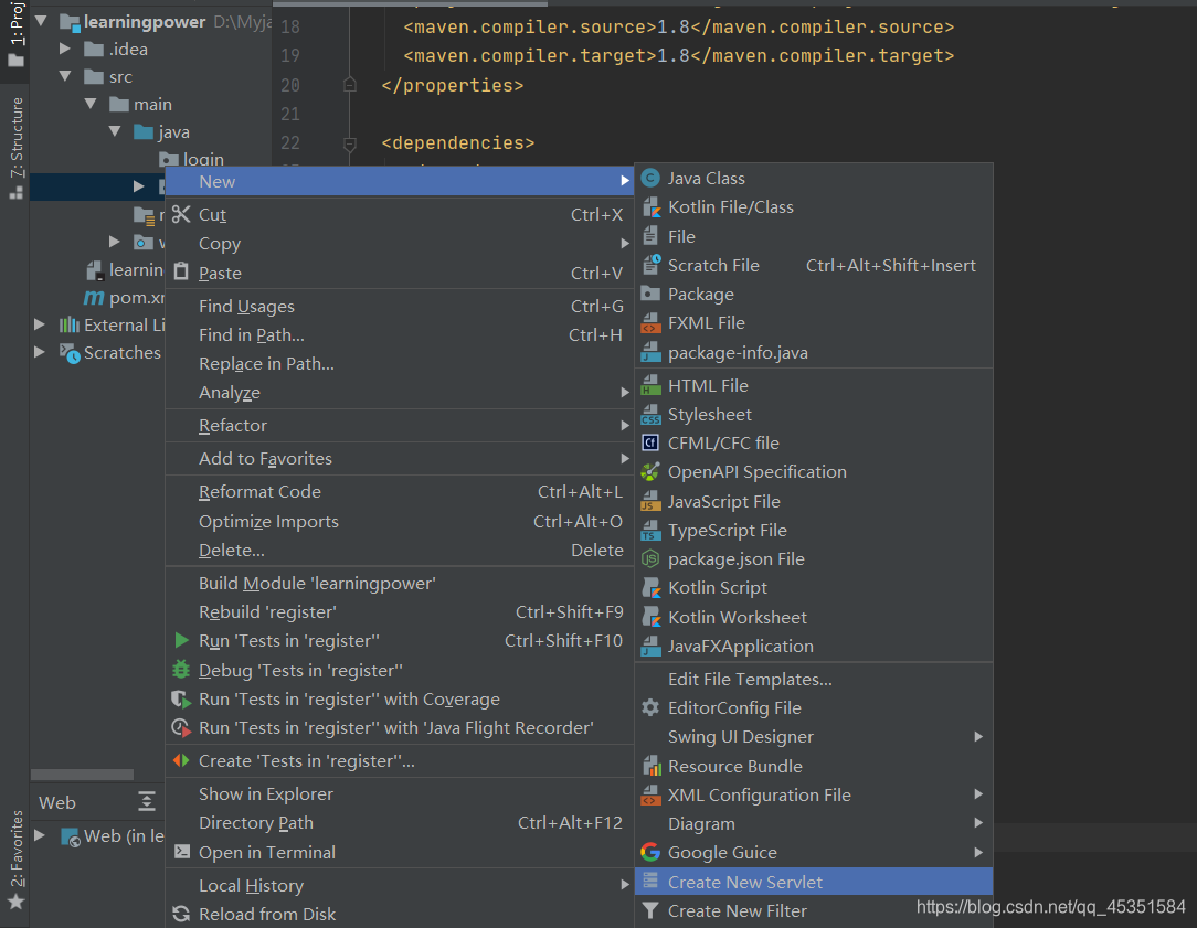 idea创建Servlet New里边没有Servlet选项的解决办法_idea新建servlet文件new没有选项-CSDN博客