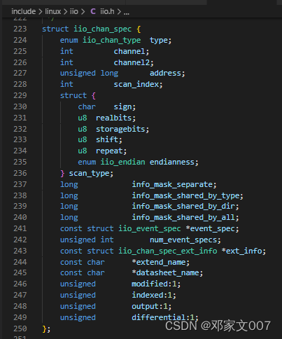 驱动程序开发：基于ICM20608六轴传感器 --- 使用Regmap API 的 SPI 读取数据 之 IIO驱动_spi iio-CSDN博客