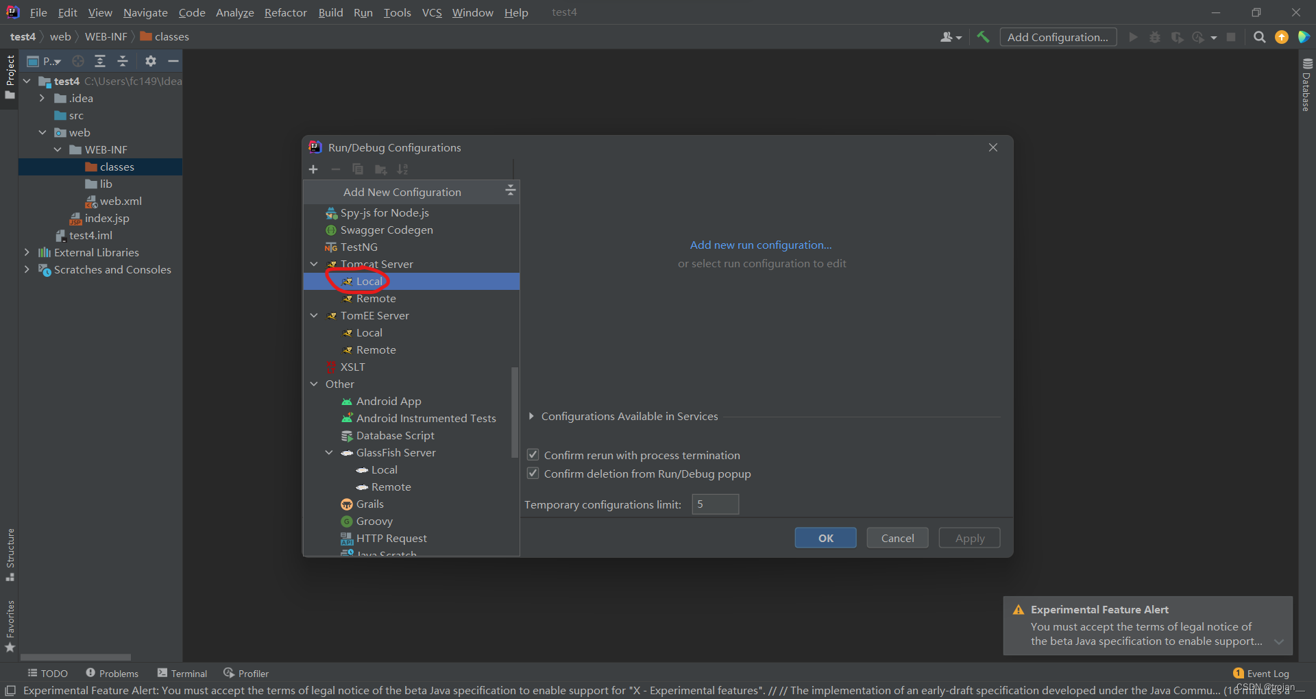 IDEA2021创建Web项目配置Tomcat_新版idea如何创建web项目-CSDN博客