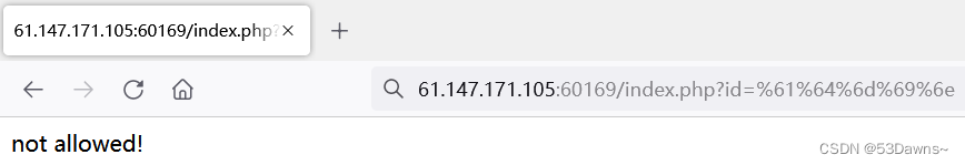 XCTF-Web新手题-PHP2 (NO.GFSJ0234)_xctf体验题库 : php2-CSDN博客