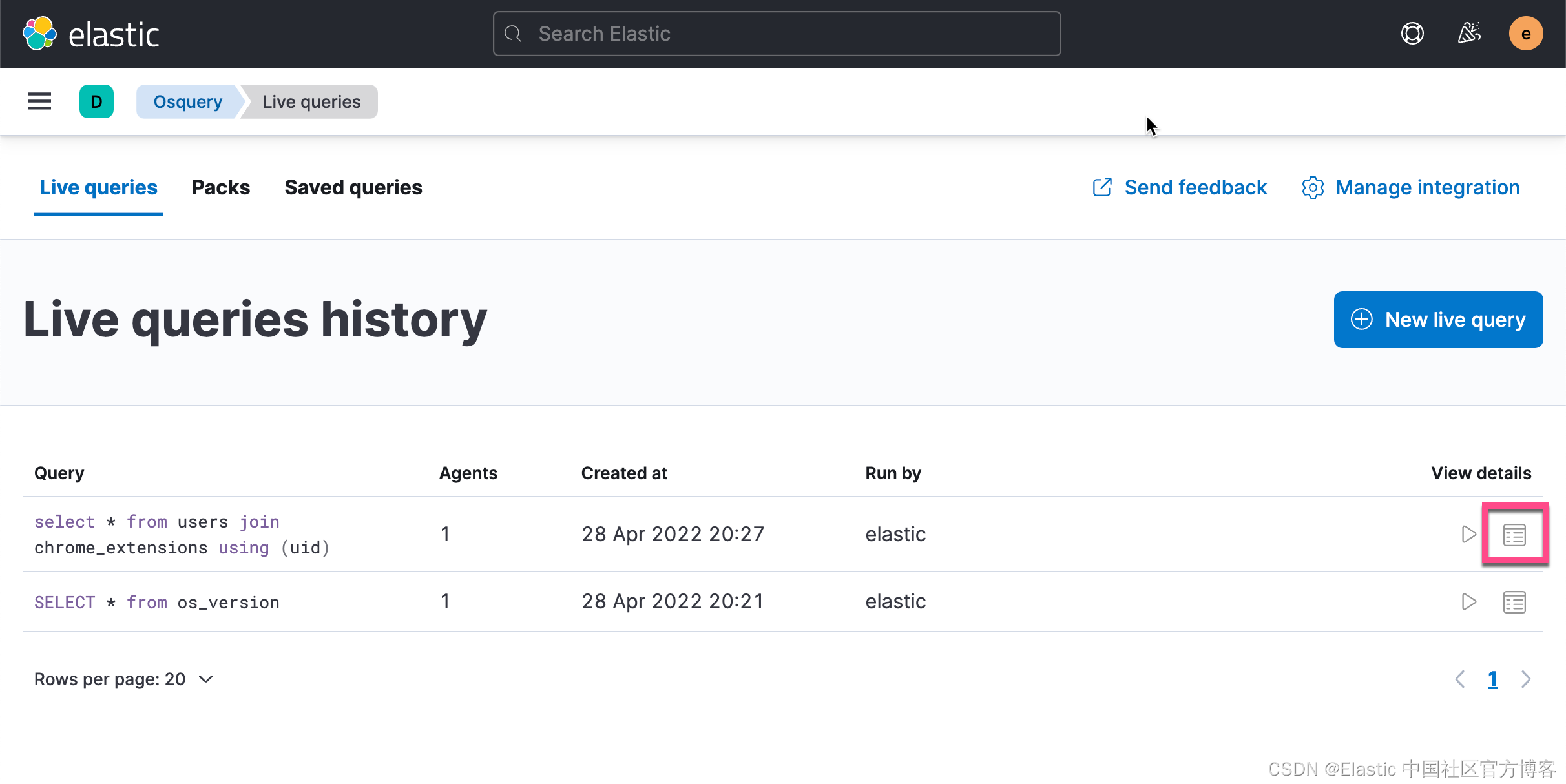 Elasticsearch：使用 osquery 和 Elastic Stack 来监控你的端点_osquery manager-CSDN博客