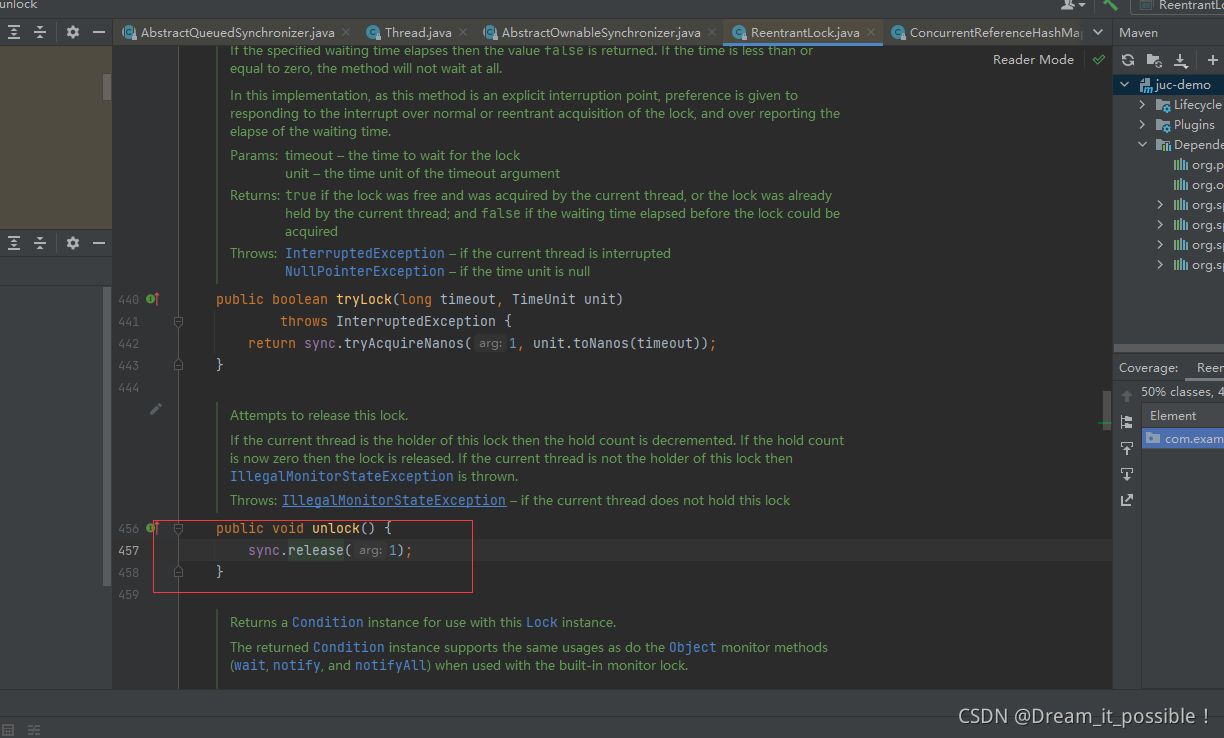 深入理解AbstractQueuedSynchronizer(二)ReentrantLock底层实现原理_abstractqueuedsynchronizer怎么做到lock阻塞的-CSDN博客