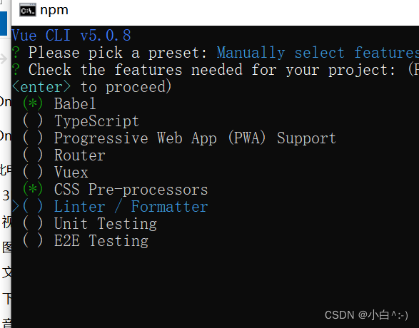 如何用cli创建vue项目-CSDN博客