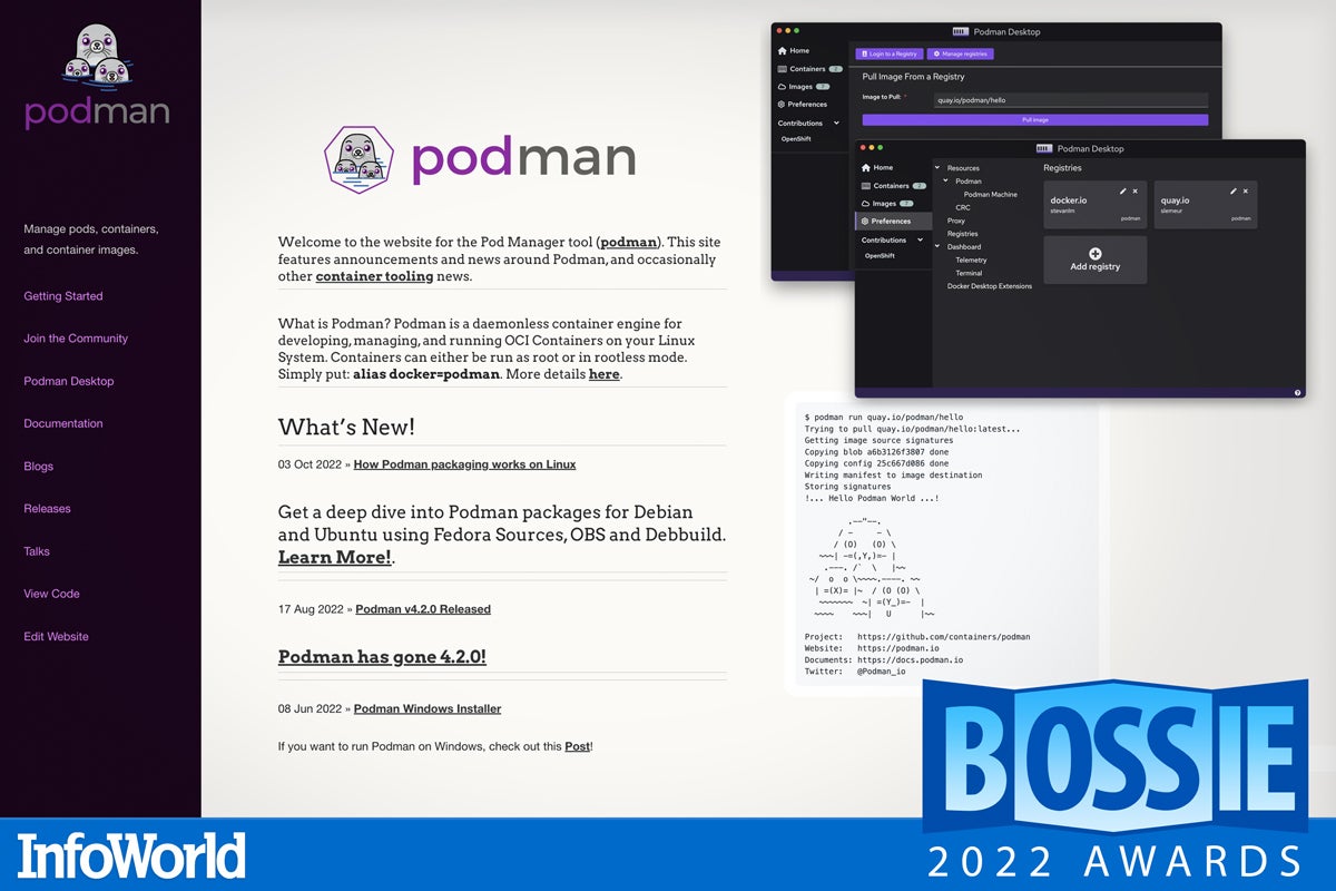【开源软件】最好的开源软件-2023-第二名: Podman_podman 1.0什么时候发布-CSDN博客