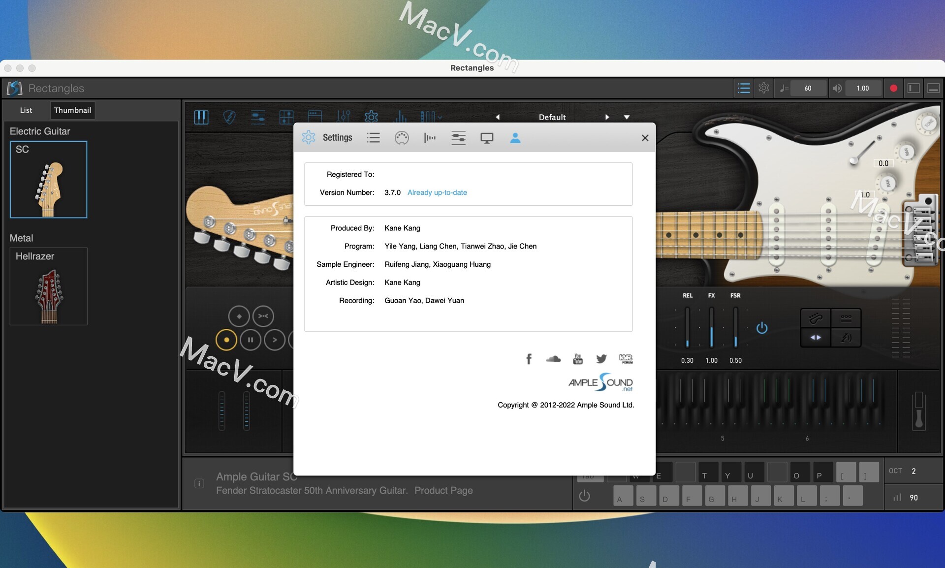 Ample Sound Ample Guitar SC for Mac(虚拟吉他音源软件)-CSDN博客