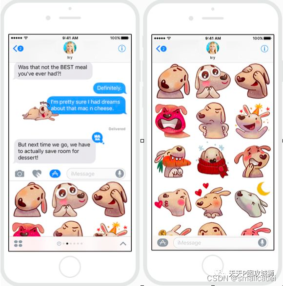 交互消息式IMessage扩展开发记录_imessage app extension-CSDN博客