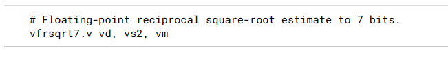 RISCV-V-1.0向量扩展指令集学习_risc-v vector-CSDN博客