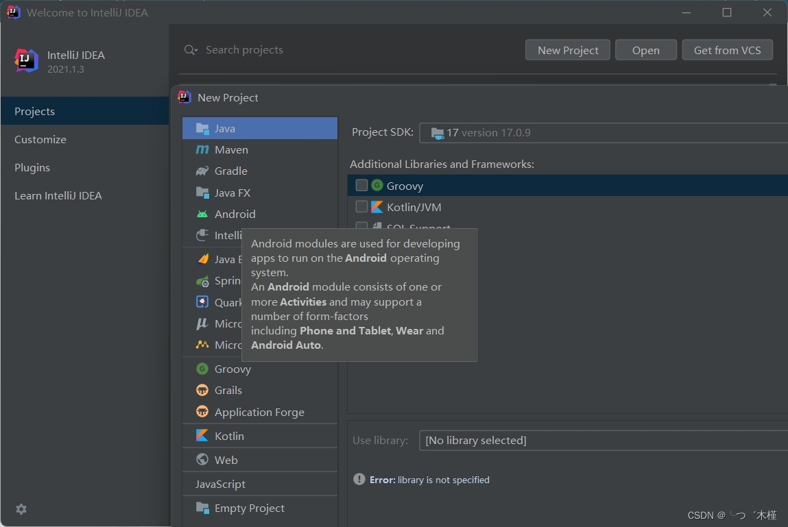 IntelliJ IDEA 来建立一个 MyoneApplication 项目并生成 APK，而不必下载 Android Studio-CSDN博客