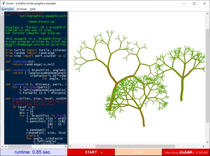 python用turtle库绘画树形,python数据结构递归树_python turtle.open-CSDN博客