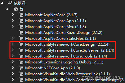 asp.net core EF Sqlserver_efcore 使用zhanghaomima配置sqlserver连接字符串-CSDN博客
