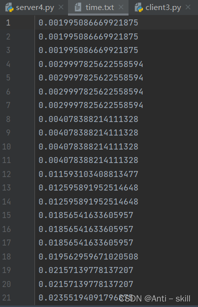 使用python基于多线程的并发服务器设计，实现回声功能。（附代码）_回声程序-CSDN博客