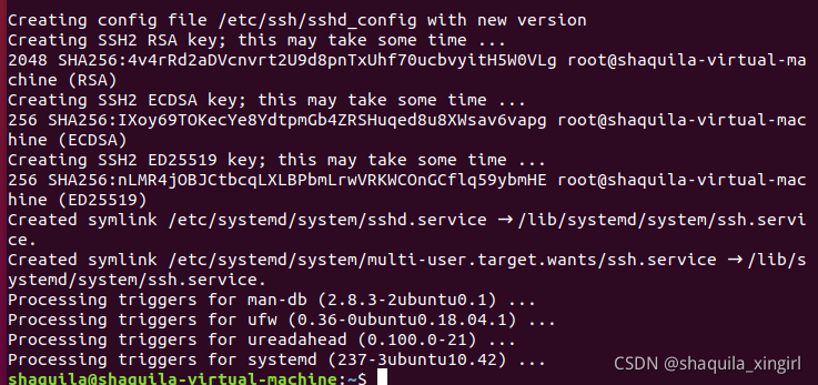 新安装好的vmware中，ubuntu安装openssh-server不成功的解决方法_sudo apt-get install openssh-server-CSDN博客