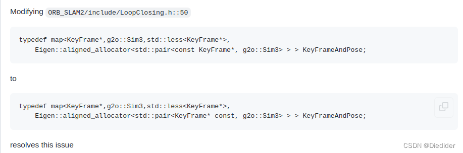 ORB-SLAM2编译过程中遇到的一些坑_okvis编译报错static assertion failed std::map must hav-CSDN博客