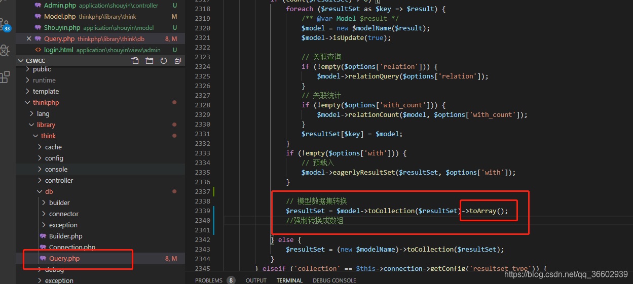 thinkphp select 返回数组_thinkphp select数组-CSDN博客