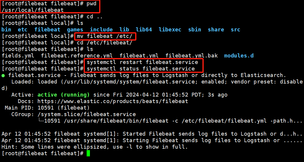 【ELFK】Filebeat+ELK 部署_filebeat+elk部署-CSDN博客