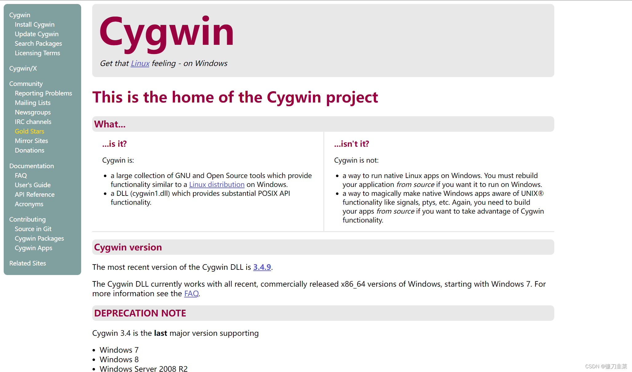 【操作系统】Cygwin和MinGW的区别与联系是怎样的？_cygwin与mingw-CSDN博客