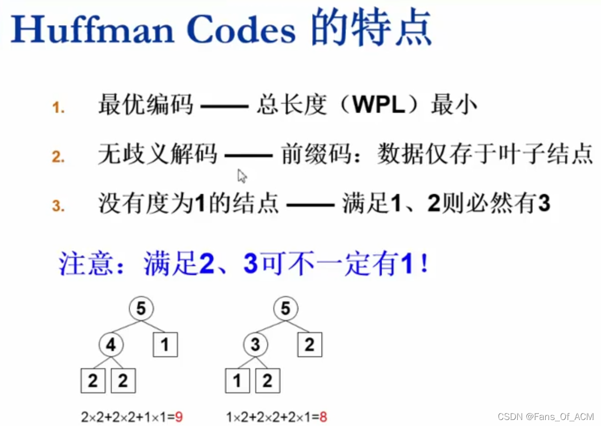 《数据结构》树习题Huffman Codes 题意理解_huffman code习题-CSDN博客