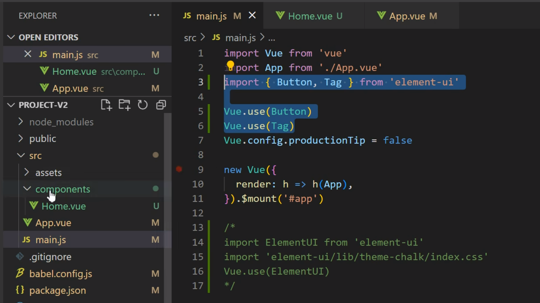 前端学习笔记202305学习笔记第二十一天-vue3.0-element全局和按需配置-CSDN博客