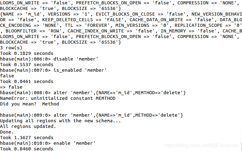 Hbase编程实践（利用shell命令）_for usage try help‘put’-CSDN博客