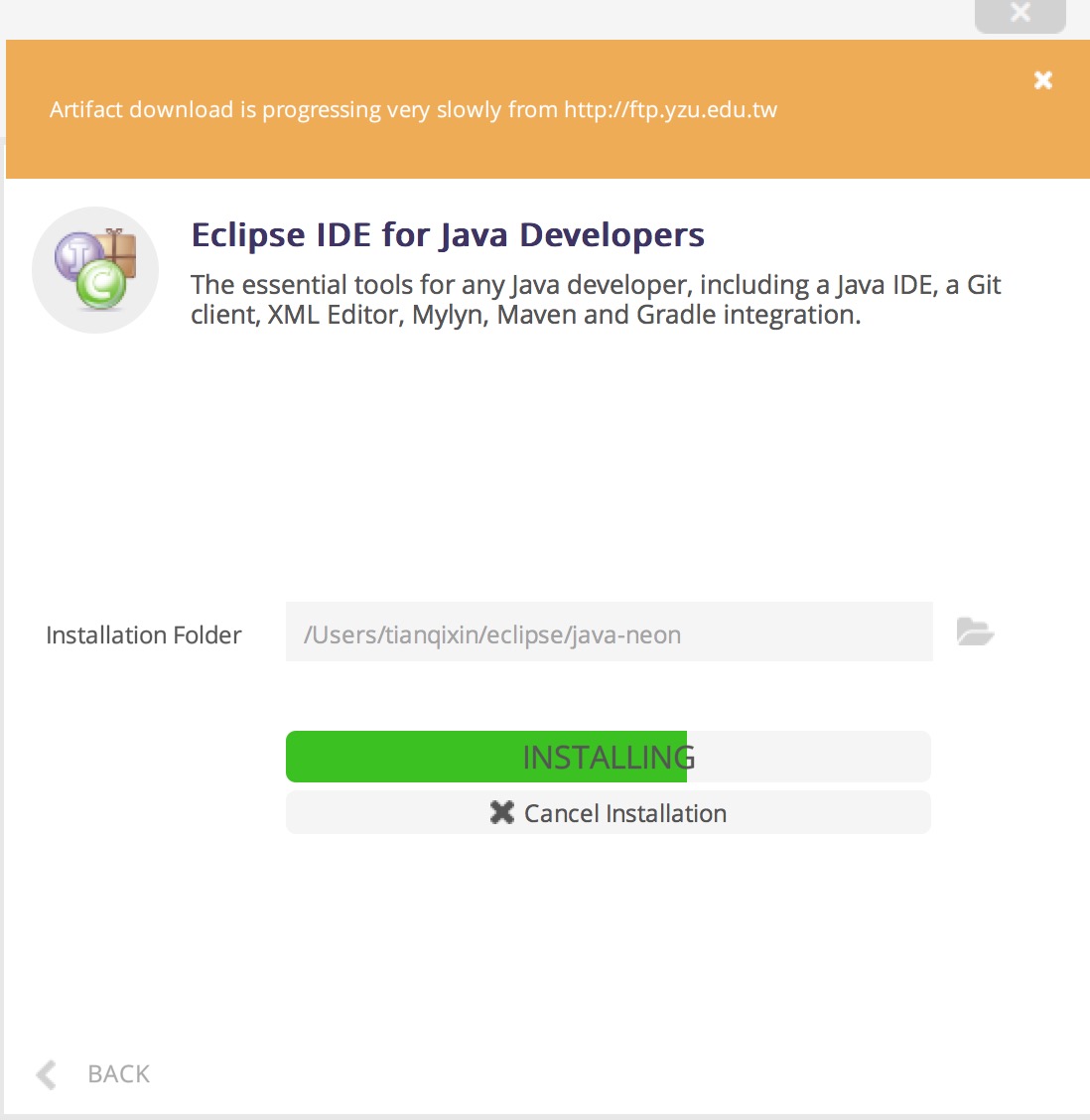 二、Eclipse 安装(Neon 版本)_eclipseinstaller选哪个要java-CSDN博客