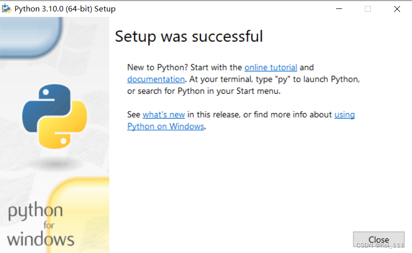 Python3.10.0安装_python3.10安装包-CSDN博客