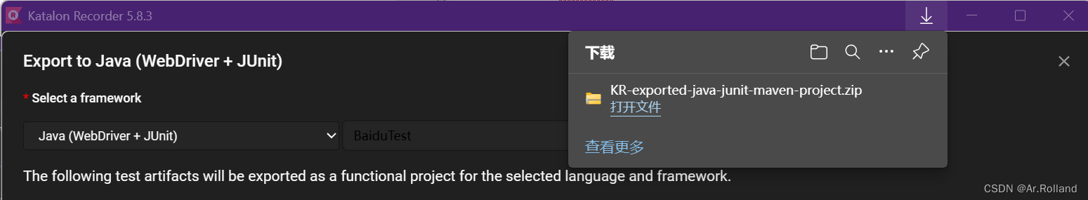 基于Selenium WebDriver和Katalon Recorder进行脚本的录制、编辑、回放的Web应用功能测试（示例）-CSDN博客