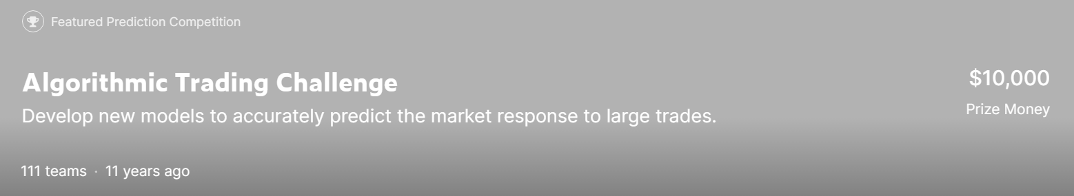 kaggle金融量化竞赛top方案汇总_kaggle比赛 金融-CSDN博客