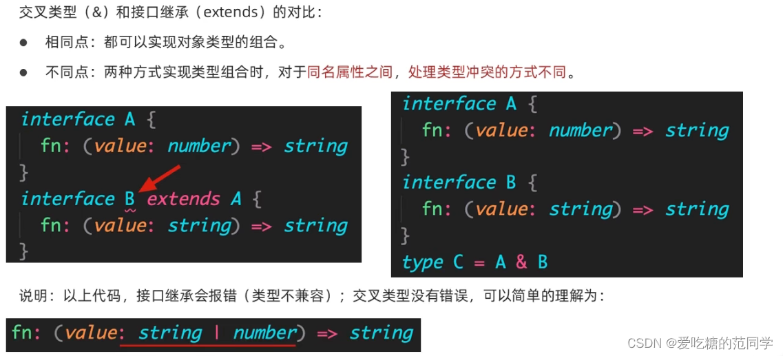 【TypeScript】class面向对象&类型兼容&交叉类型_ts开发面向对象class-CSDN博客