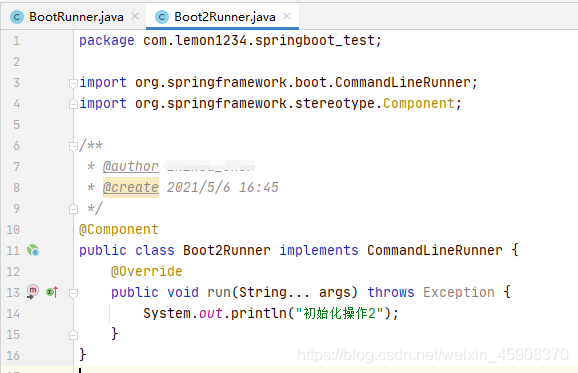 深入浅出 SpringBoot 2.x _ 12. SpringBoot 启动时执行任务 CommandLineRunner_commandlinerunner 启动顺序-CSDN博客