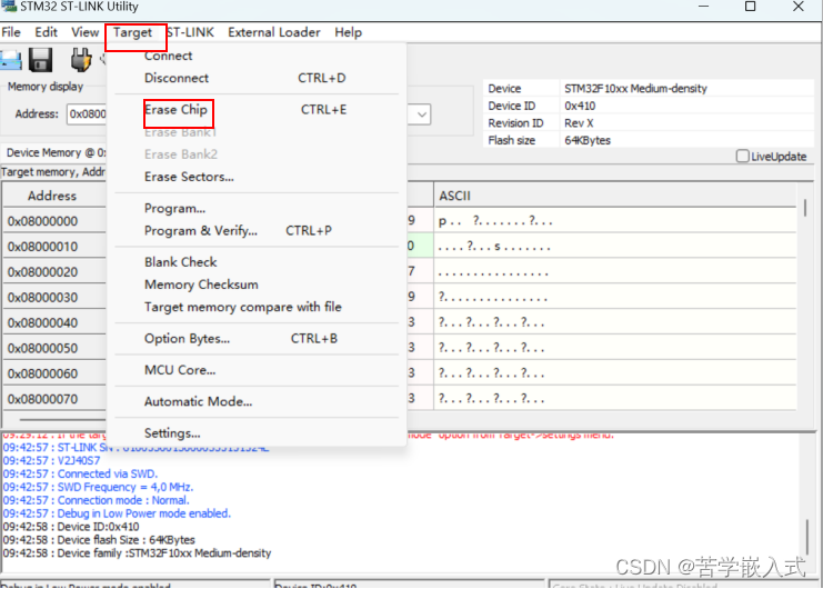 stm32 No traget connected/debug识别不到串口的问题_stm32连接电脑没有串口怎么办-CSDN博客