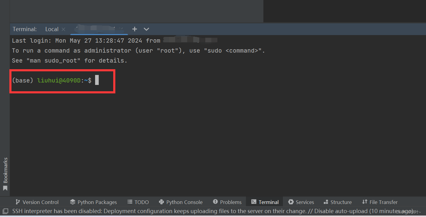（三）MobaXterm、VSCode、Pycharm ssh连接服务器并使用_mobaxterm连接服务器-CSDN博客