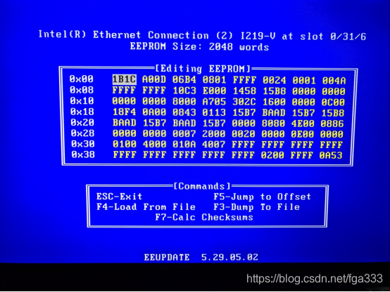 I219网卡rom数据坏了以后，恢复网卡rom数据_eeupdate修改i219v-CSDN博客