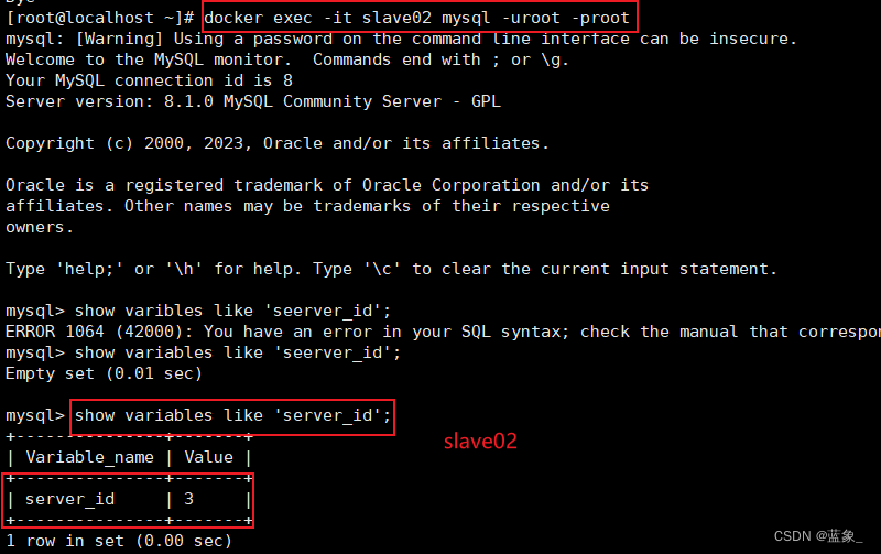 docker-compose 创建MySQL容器及搭建MySQL一主三从_ubuntu docker-compose 安装mysql8.3主从-CSDN博客