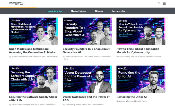 AI播客下载：a16z （主题为AI、web3、生物技术等风险投资）_a16z播客-CSDN博客