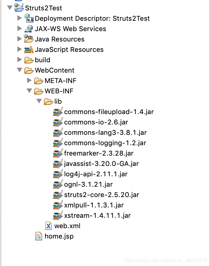 Mac下 Eclipse 配置struts2.5_mac eclipse struts-CSDN博客