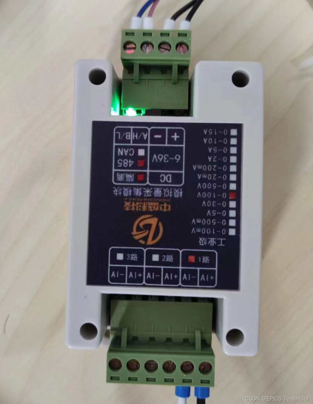 基于EPICS modbus模块的单通道电压监测项目-CSDN博客