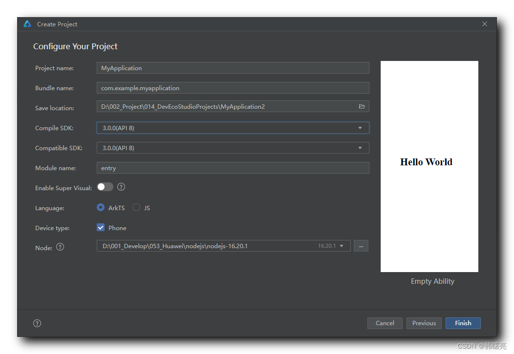 【错误记录】HarmonyOS 运行报错 ( Failure INSTALL_PARSE_FAILED_USESDK_ERROR )_compatiblesdkversion and ...