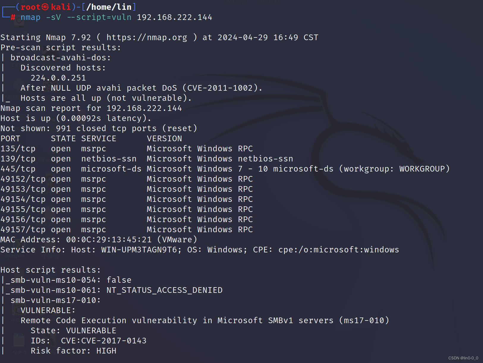 namp的使用-CSDN博客