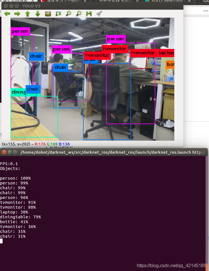 ROS下实现darknet_ros(YOLO V3)检测_darknet ros识别图像帧率很低-CSDN博客