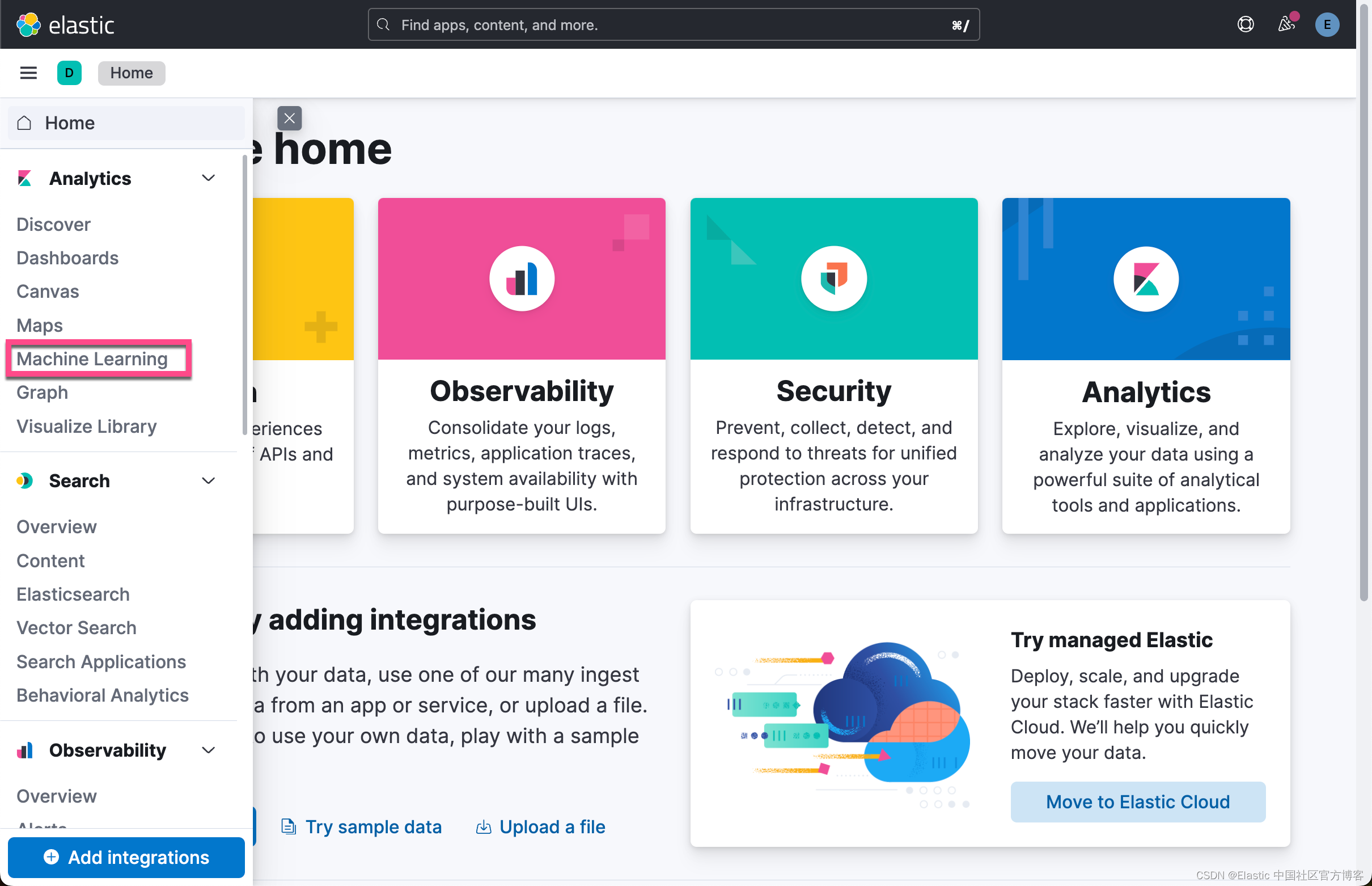 Elasticsearch：如何为 Elastic Stack 配置 AI Assistant_elastic stack observability-CSDN博客