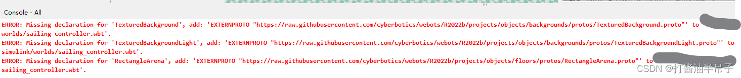 Webots中如何使你的老版本创建的world和PROTO适配新版本软件R2022b_webots 2022b-CSDN博客