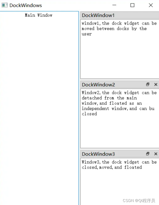 学习QT之QSplitter、QDockWidget、QStackedWidget-CSDN博客