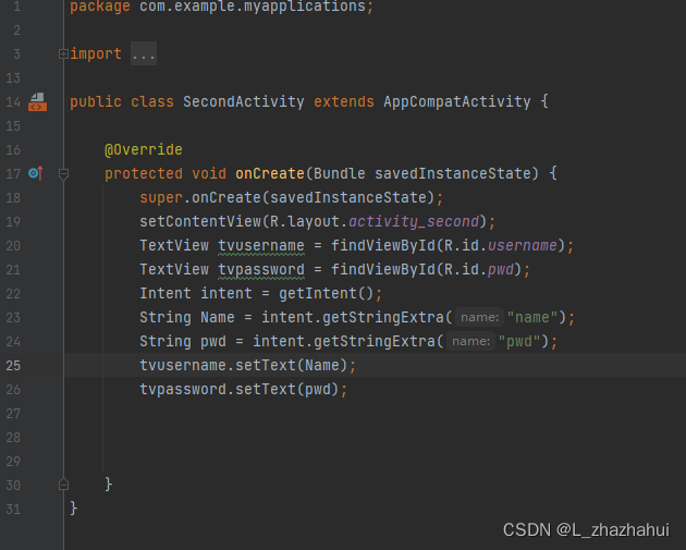 Intent-向下一个活动传值_mainactivity.java 傳值-CSDN博客