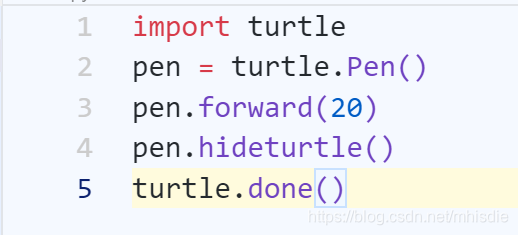 Python下：turtle模块_hideturtle-CSDN博客