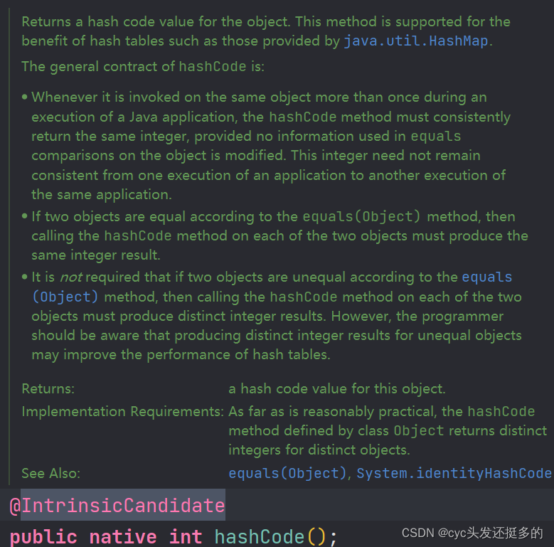 Java 中关于 Hash 的整理：HashCode() 、HashMap、一致性 Hash（负载均衡）等-CSDN博客