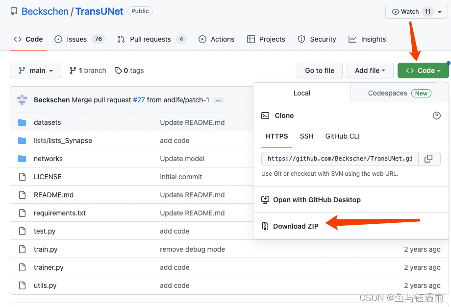 复现TransUnet官方代码用于训练自己数据集-超详细实操和debug记录_transunet训练自己的数据集-CSDN博客