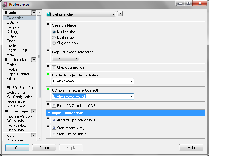 PLSQL Developer配置OCI连接远程数据库_plsqloci-CSDN博客
