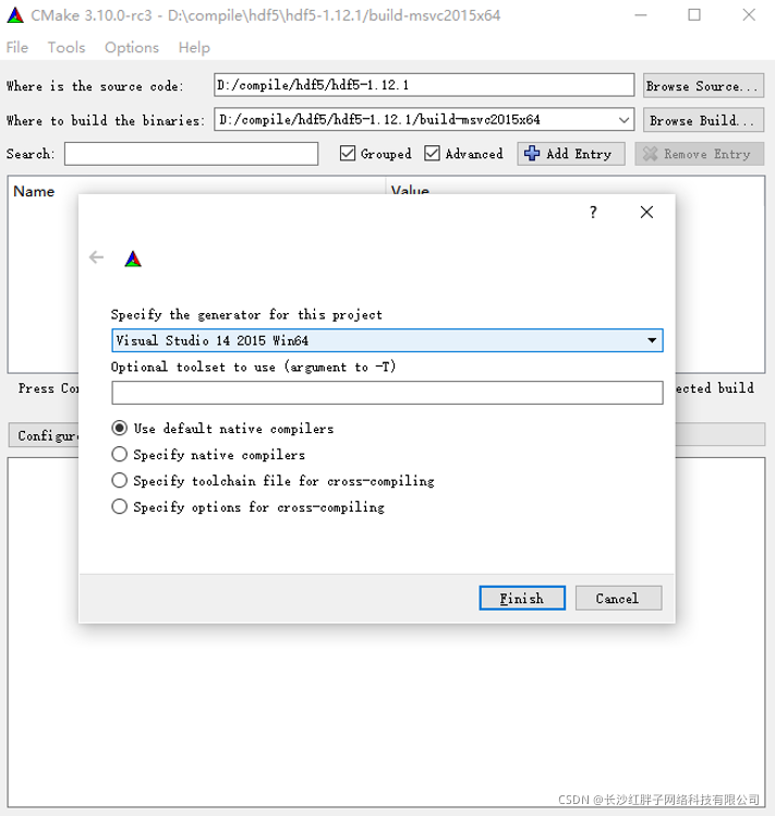Hdf5开发笔记（一）：hdf5介绍，在windows上编译msvc2015x64版本_hdf5 编译-CSDN博客