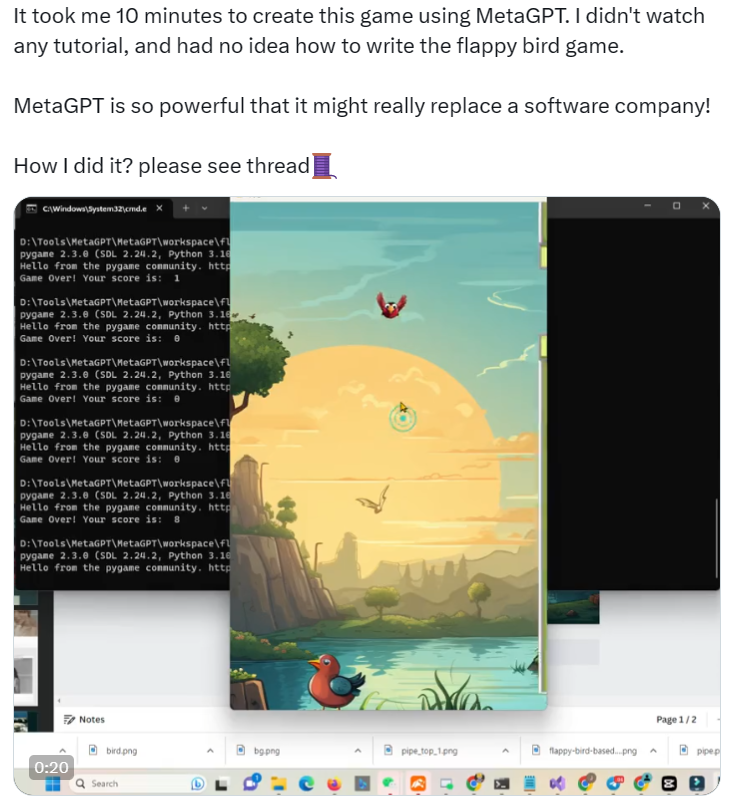 MetaGPT技术全解析：另一个AutoGPT，一个可以替代小型软件开发团队的配备齐全的软件开发GPT，产品经理、系统设计、代码实现一条龙-CSDN博客